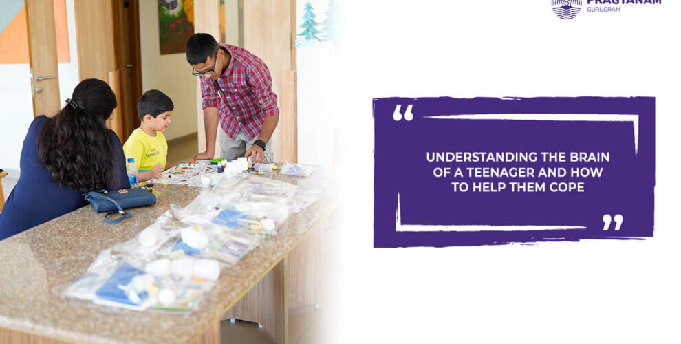 Understanding brain development in a teenager and helping them cope
