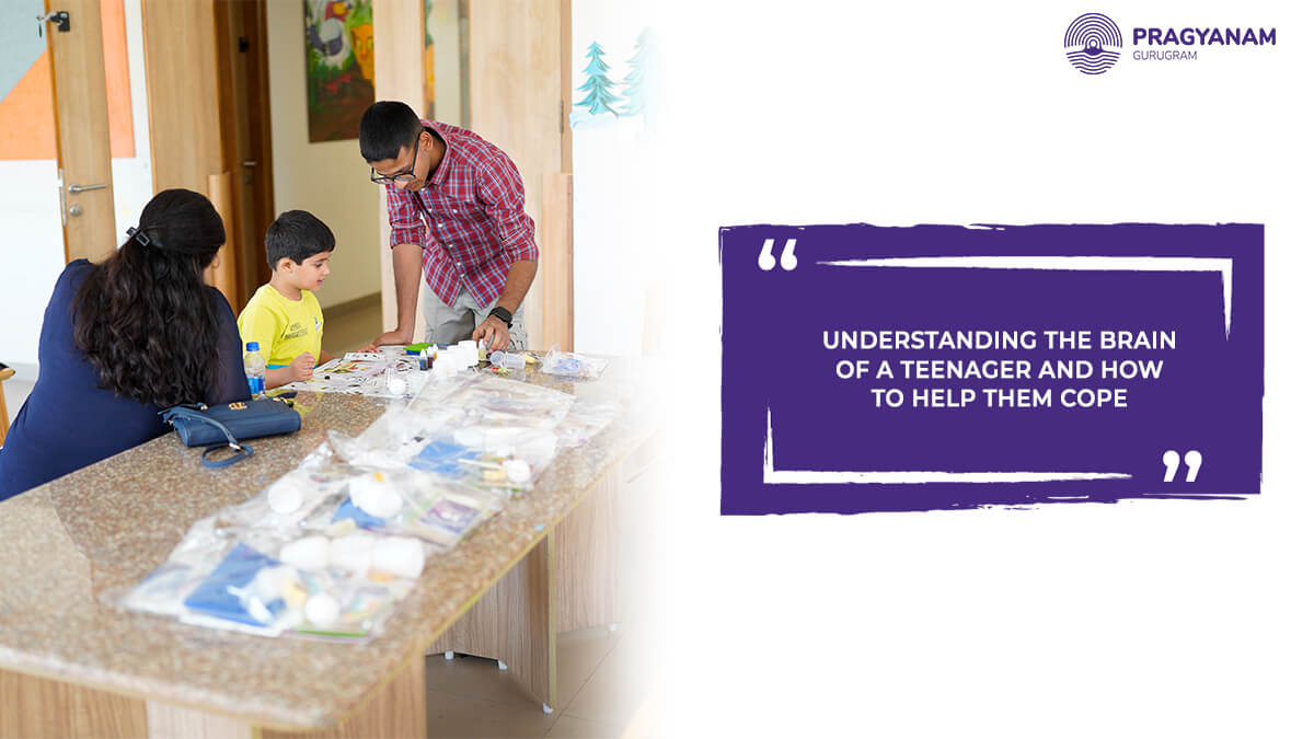 Understanding brain development in a teenager and helping them cope